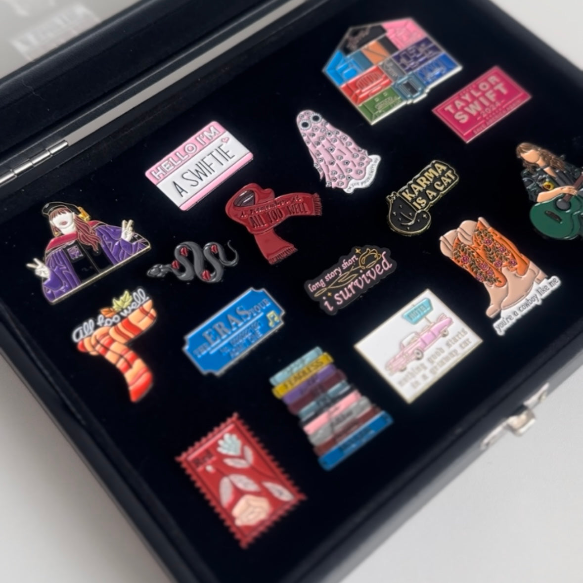 Swifties Badge Storage Box – Unisaurstudio