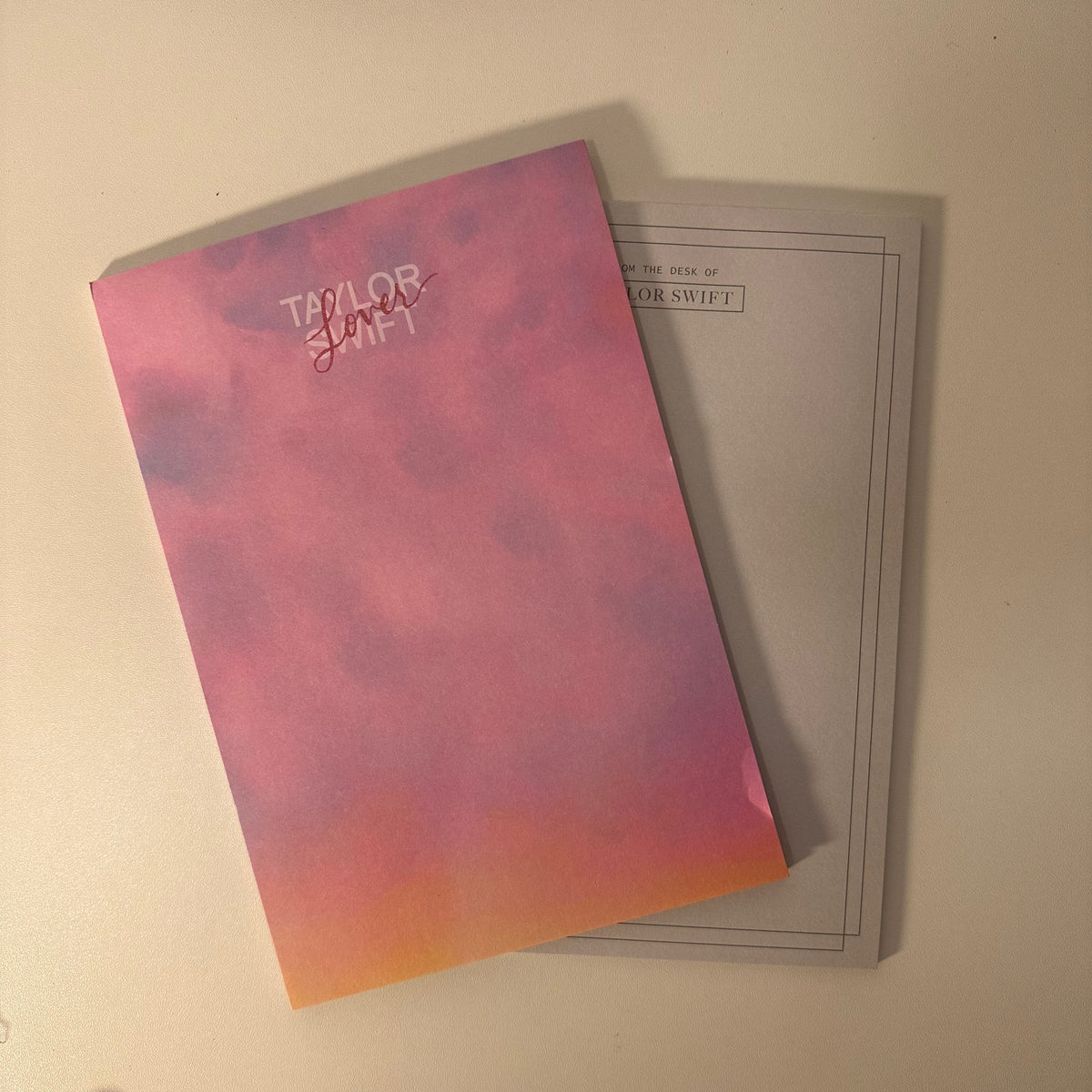 Lover & TTPD Memo Paper – Unisaurstudio